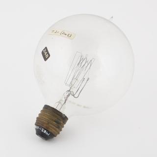 Edison lamp with screw cap (standard in North America) | Science Museum ...