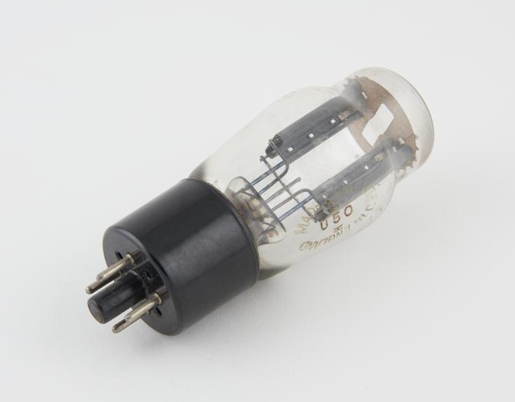 Wade Bequest collection of valves: Marconi Osram Type U50 radio valve | Science Museum Group ...