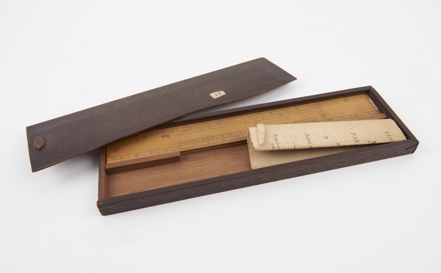Parallel scales inscribed "invented by T.Marquois" | Science Museum ...