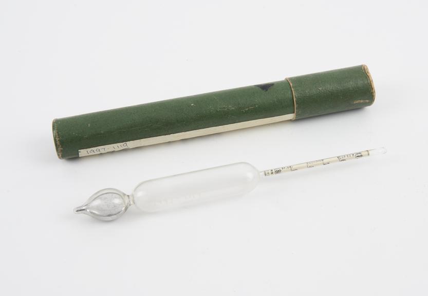 Glass 'Technico' specific gravity hydrometer | Science Museum Group ...