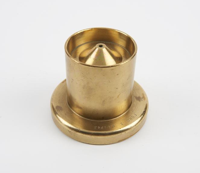 Ford flow cup for viscosity measurement | Science Museum Group Collection