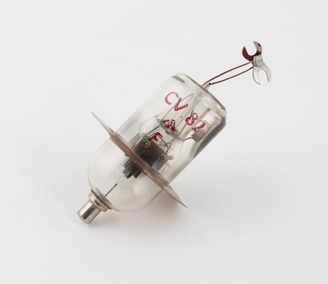 Vacuum tube type CV82 (triode) | Science Museum Group Collection