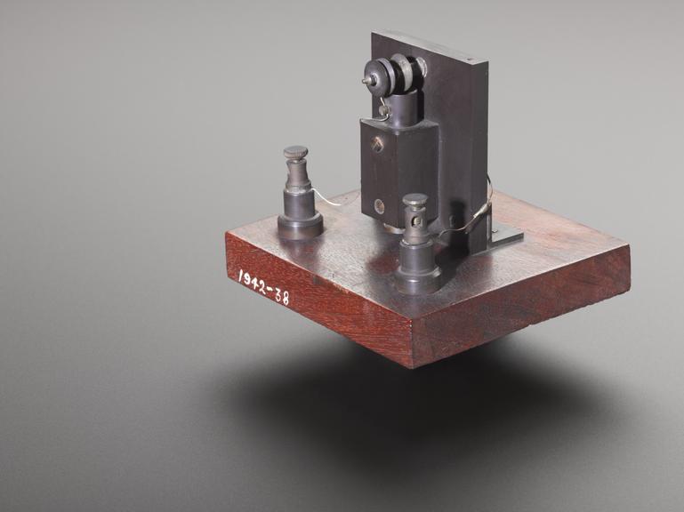 Original wheel or steel-disc coherer, 1902 | Science Museum Group ...