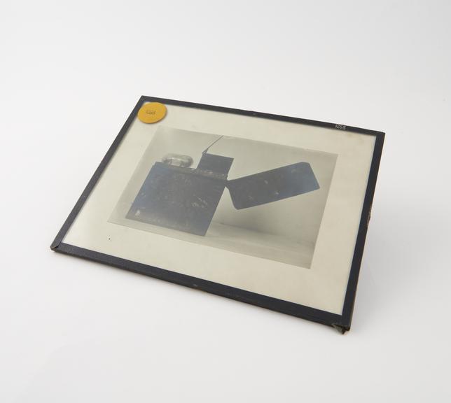 Photograph of Instantaneous Light Box (height 3 ins) of tin ...