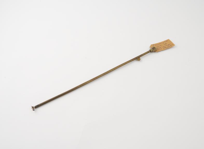 Brass taper holder with device for raising taper | Science Museum Group ...