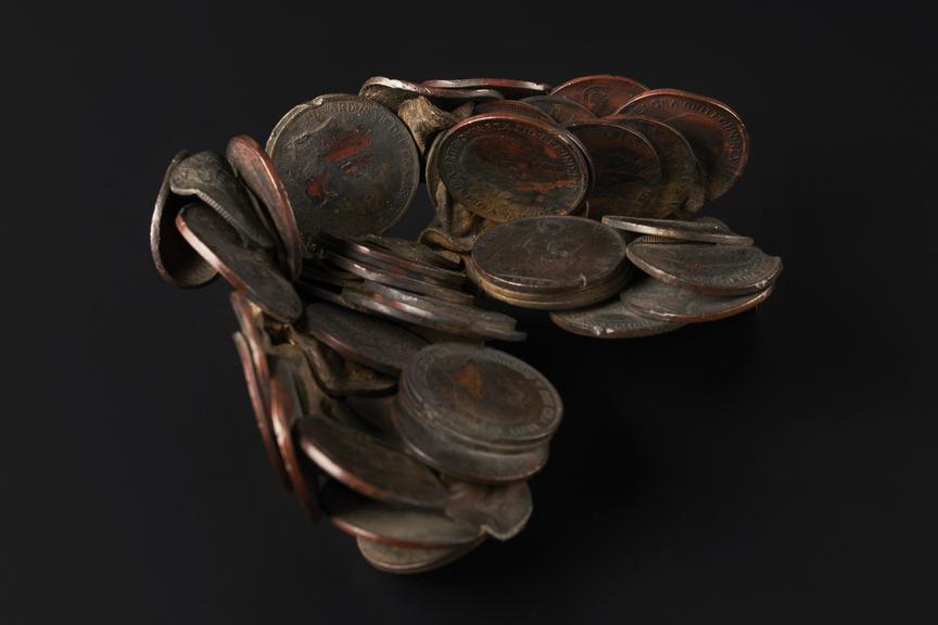 Welded Coins from York Station from 1942 Bombing | Science Museum Group ...