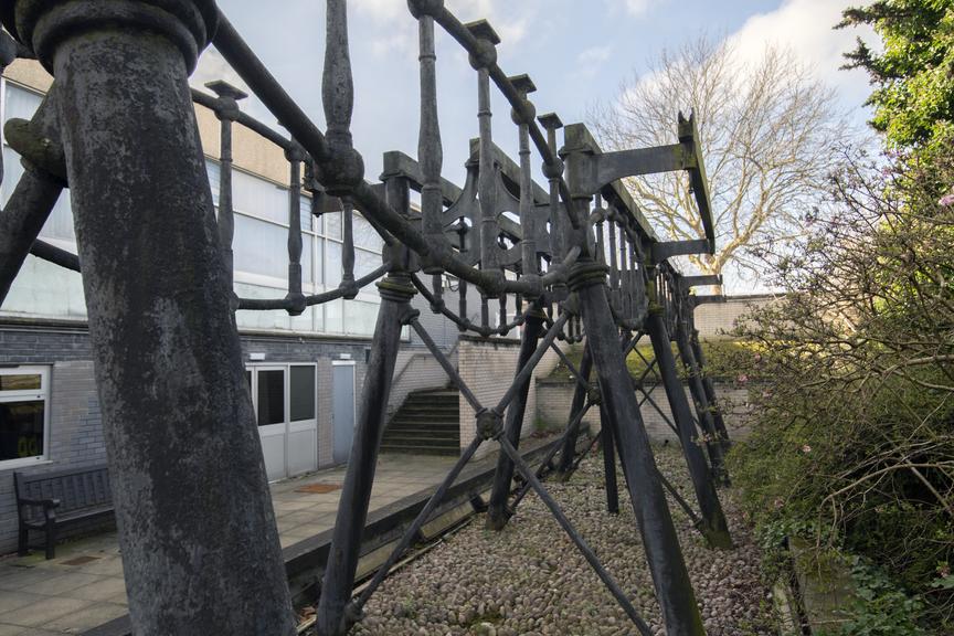 Bridge used to span the River Gaunless at West Auckland | Science ...