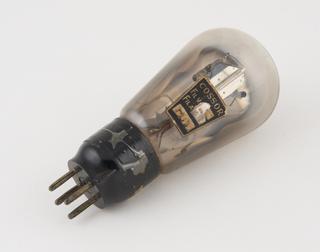 McVitie Weston valve collection, Cossor valve, type experimental double ...