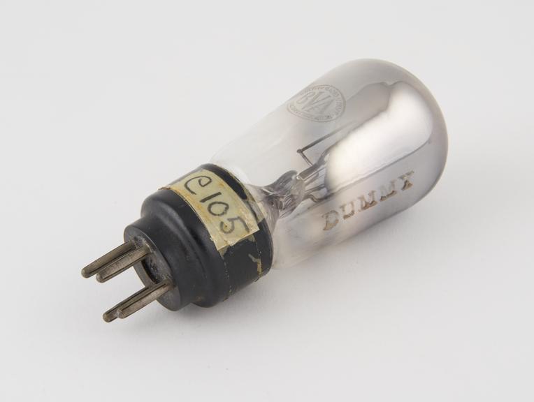 McVitie Weston valve collection, Ediswan valve, type R.C.410 | Science Museum Group Collection