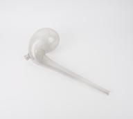 Large glass tubulated retort with stopper | Science Museum Group Collection