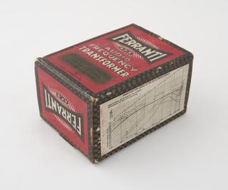 Ferranti intervalve audio frequency transformer type AF3 | Science ...