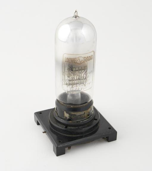 McVitie Weston valve collection, Loewe valve, type 2HF | Science Museum ...