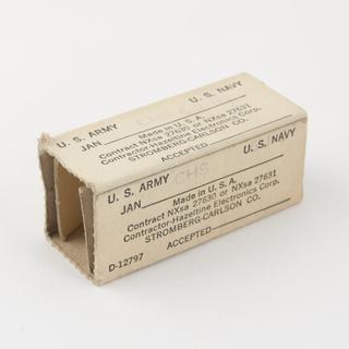 McVitie Weston valve collection, Sylvania valve, type 6J6 | Science ...