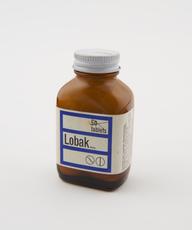 Bottle of "Lobak" tablets | Science Museum Group Collection