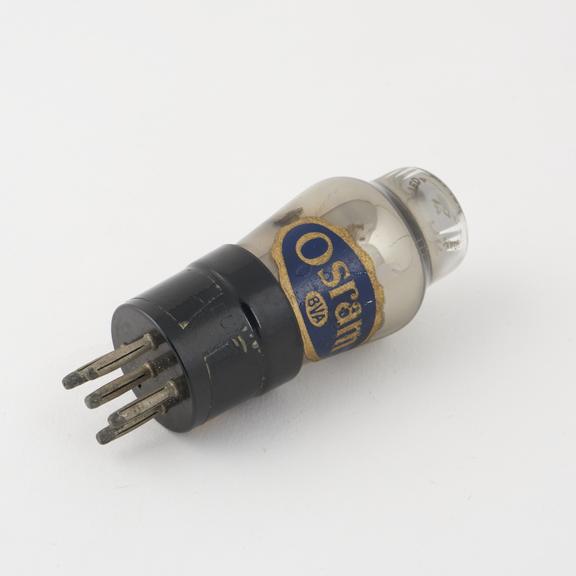 McVitie Weston valve collection, Osram valve, type D41 | Science Museum ...