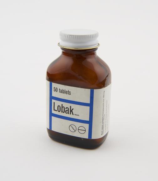 1x50 bottle of Lobak tablets (paracetamol) | Science Museum Group ...