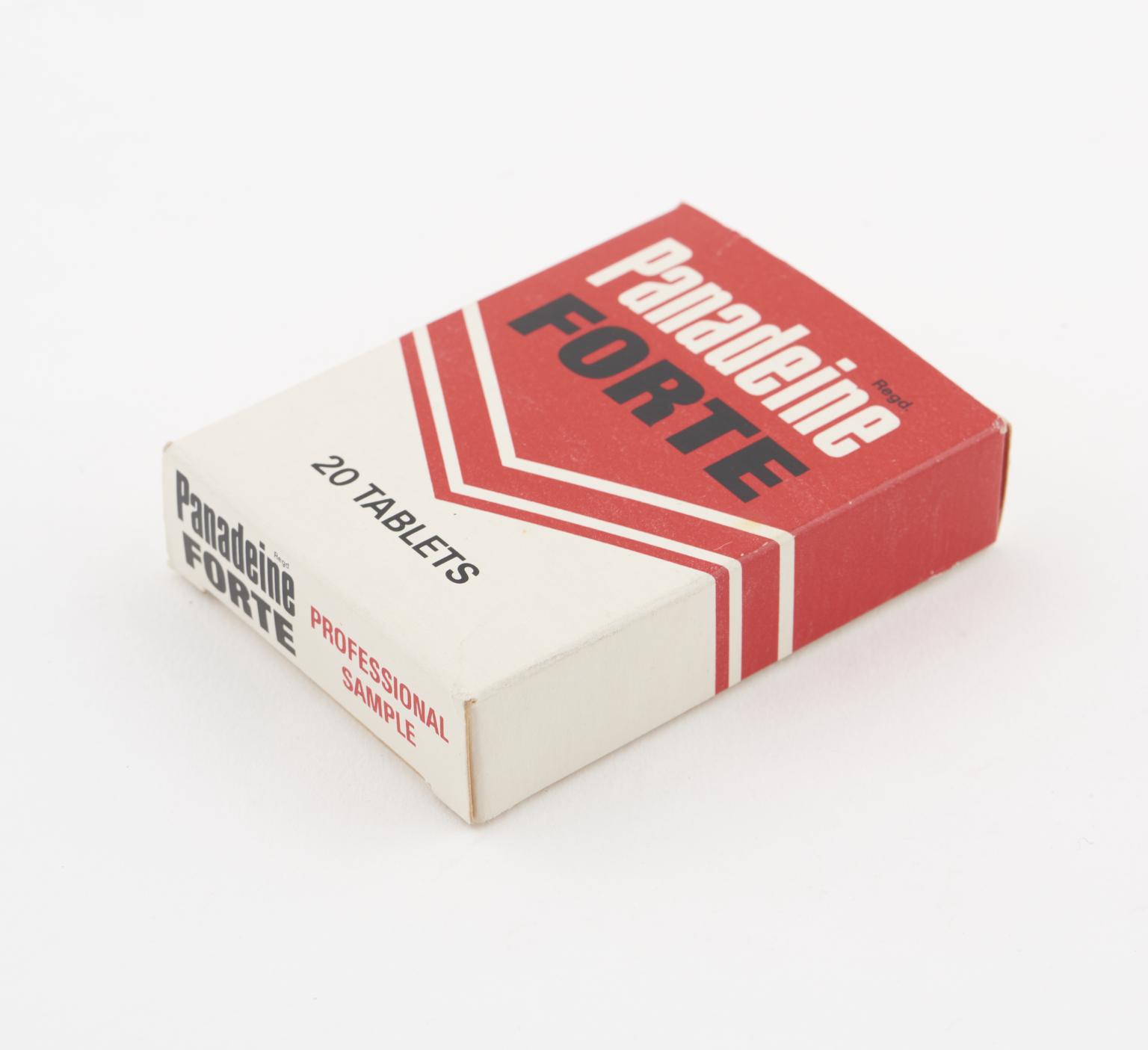 Panadeine Forte tablets (paracetamol), professional sample | Science ...