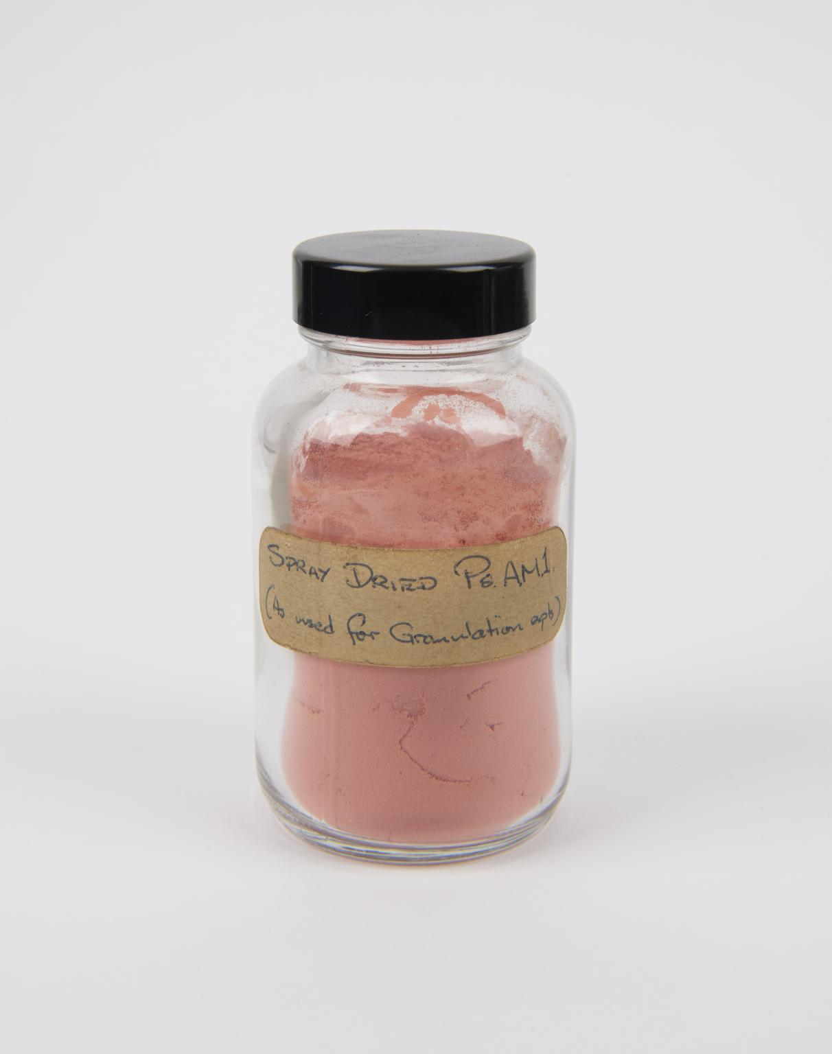 Three bottles of Spray-dried Bacteria | Science Museum Group Collection