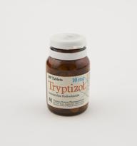 1x100x10mg bottle of Tryptizol tablets (amitriptyline hydrochloride ...