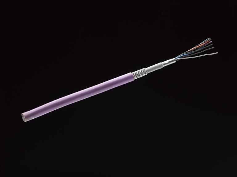 Five pair PVC insulated and sheathed armoured interphone cable, 1933 ...