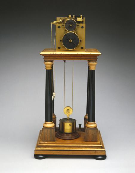Hipp chronoscope with small galvanometer and key | Science Museum Group ...