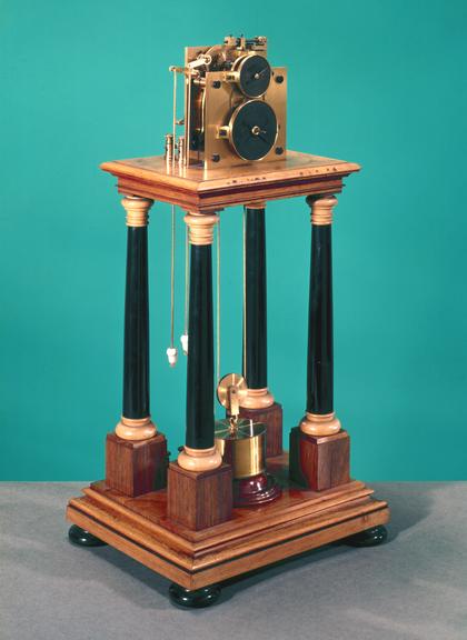 Hipp chronoscope with small galvanometer and key | Science Museum Group ...