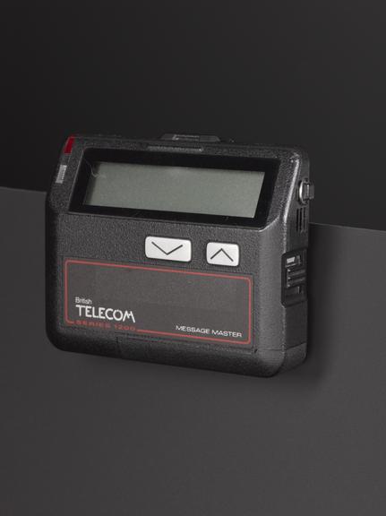 BT Message Master series 1200 pager, 1980-2000 | Science Museum Group ...