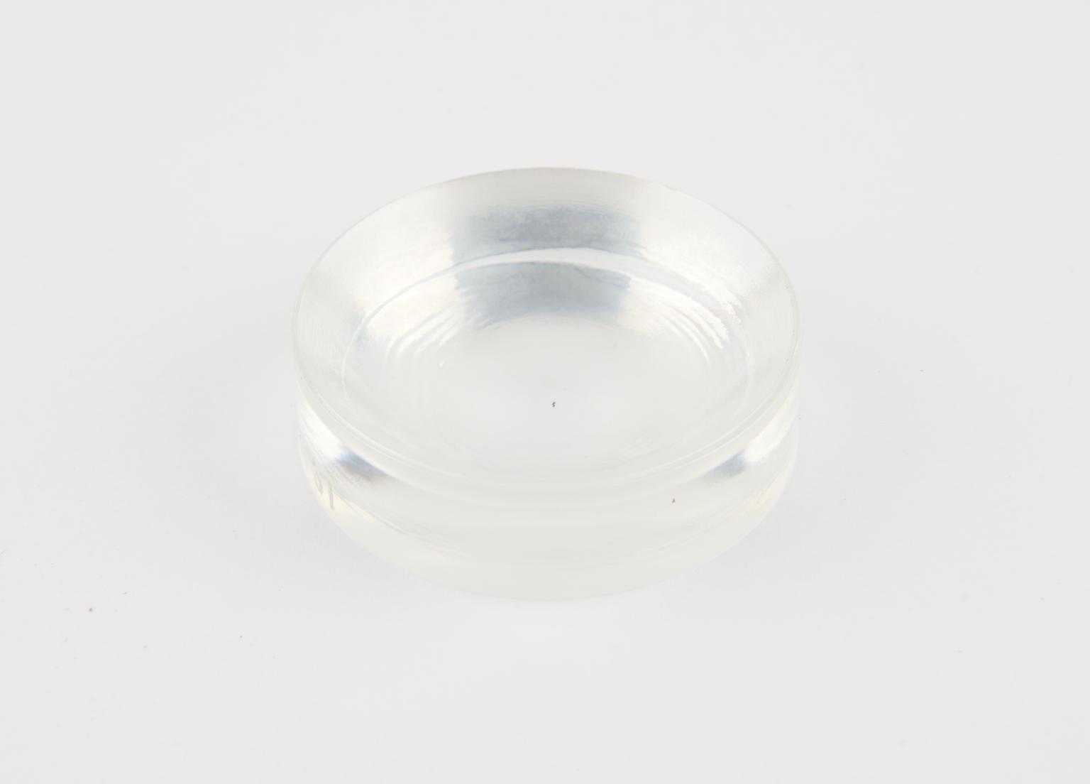 Four optical lens blanks, 1968 | Science Museum Group Collection