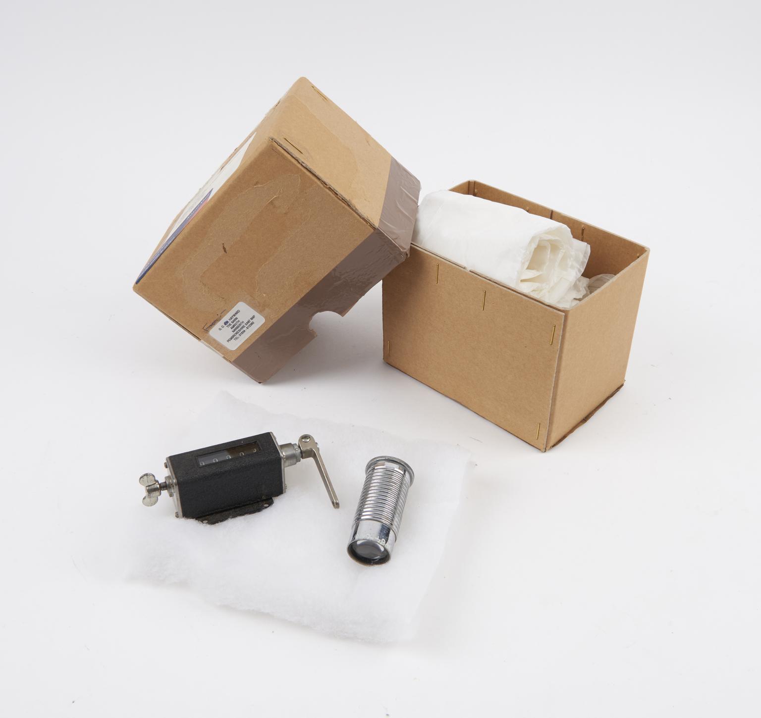 Components from "Robinson" - Dallmeyer projection lens - and "Colossus ...