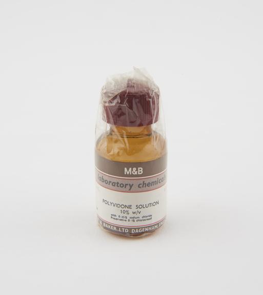 Polyvidone Solution by May and Baxter | Science Museum Group Collection