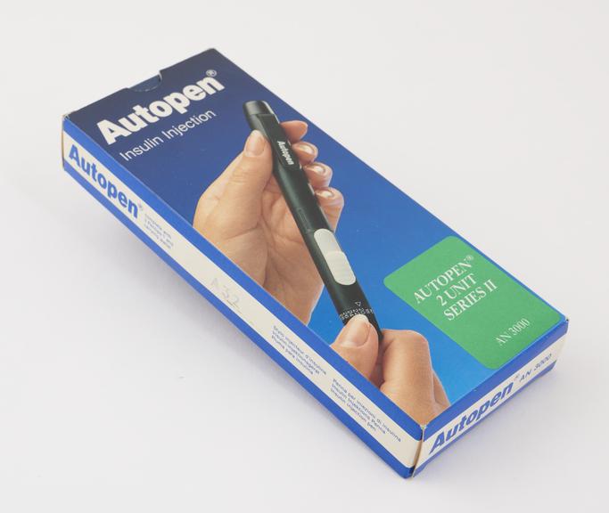 'Autopen', insulin injection pen, United Kingdom, 1985 | Science Museum ...