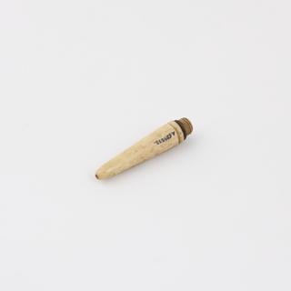 Bone nozzle only, from an enema syringe | Science Museum Group Collection