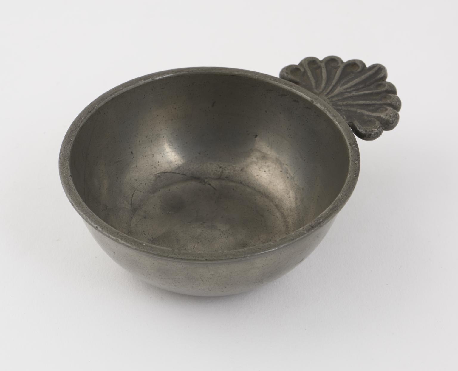 Pewter bleeding bowl | Science Museum Group Collection