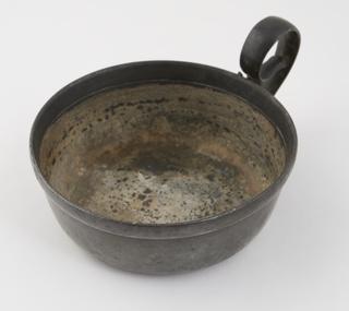 Pewter bleeding bowl | Science Museum Group Collection