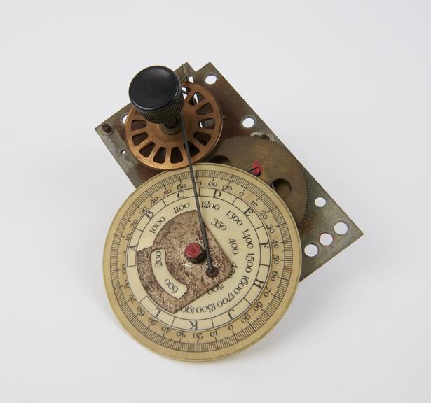 Combination dial and wave change device | Science Museum Group Collection