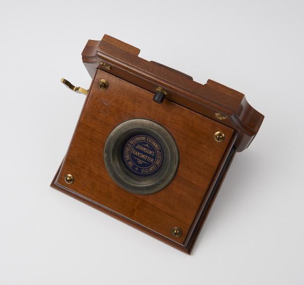Wall telephone with Johnson microphone, 1881-1888 | Science Museum ...