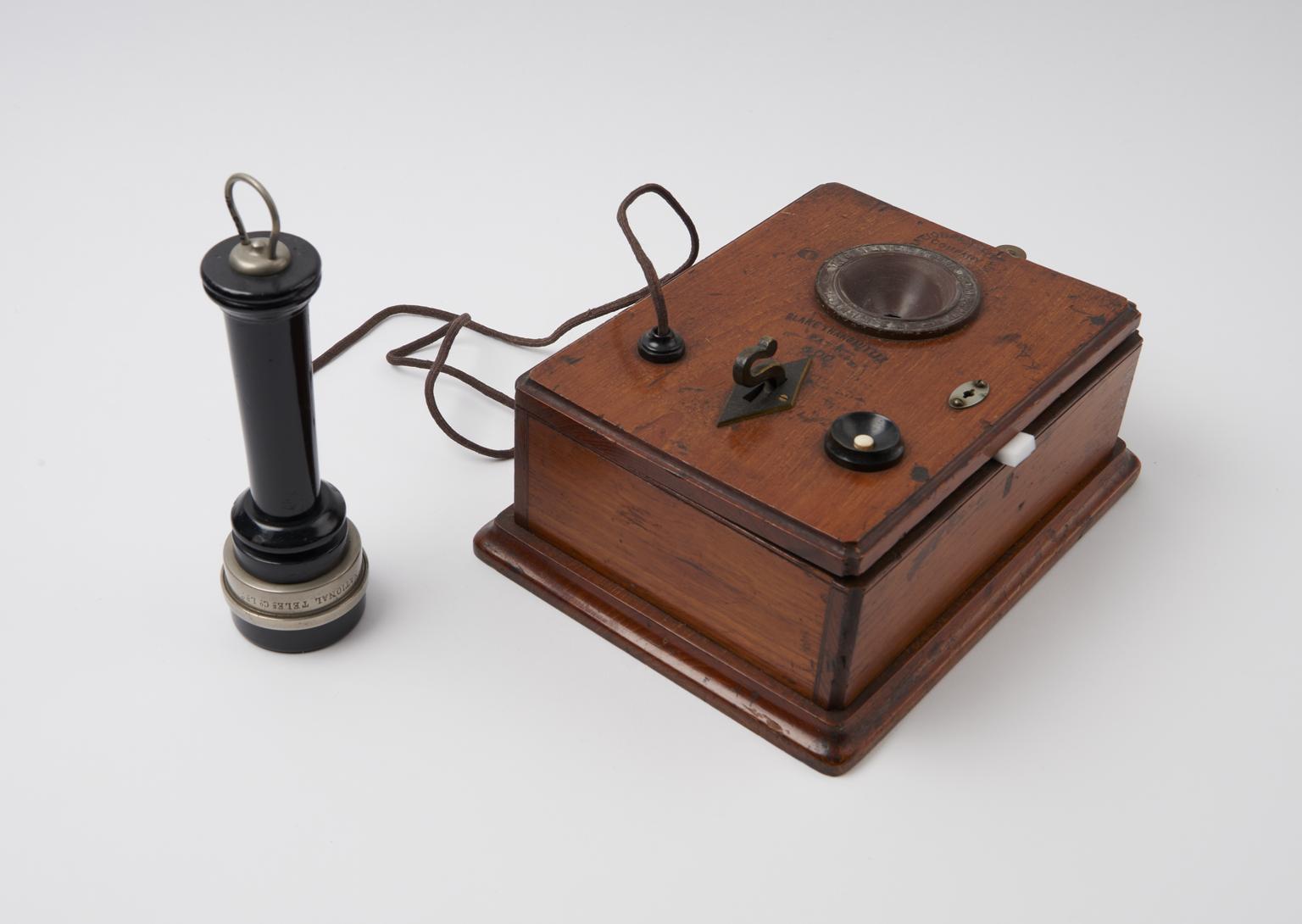 National Telephone Company telephone receiver, 1881-1911 | Science ...
