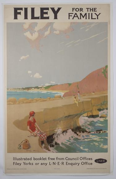 London & North Eastern Railway Filey poster | Science Museum Group ...