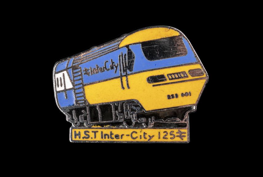 HST Inter-City power car badge | Science Museum Group Collection