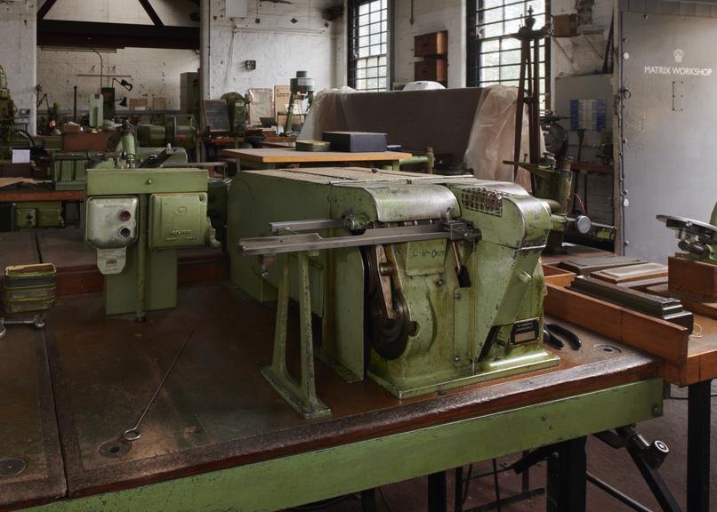 Monotype Matrix Side-Hole Drilling Machine | Science Museum Group ...