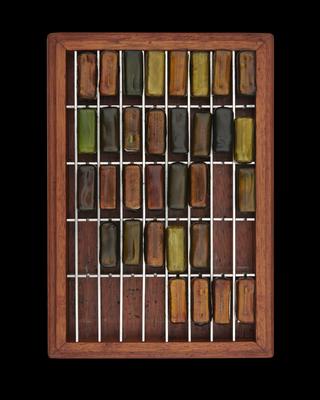 Composition punches for Rule Matrices, R66A-R184A | Science Museum ...