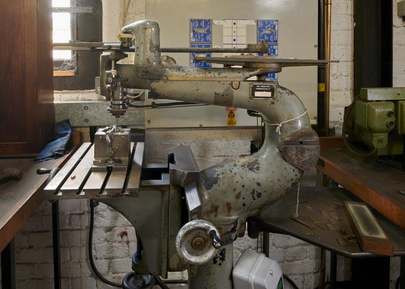 Engraving Machine used by Monotype Corporation | Science Museum Group ...