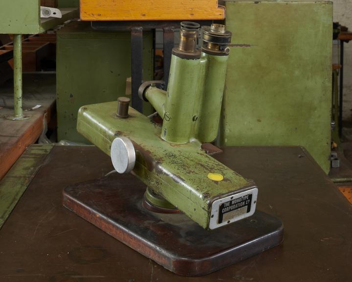 Monotype Steel Rule Tester | Science Museum Group Collection