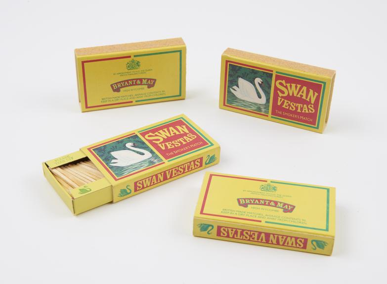 one box - Bryant & May's "Swan Vestas" (modern) | Science Museum Group ...