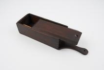 Tinder-box (length 15 ins) of oak | Science Museum Group Collection