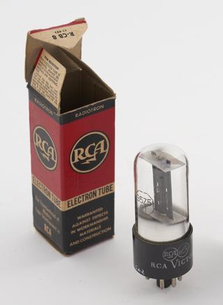 RCA thermionic valve | Science Museum Group Collection