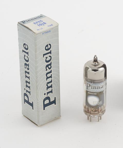 Pinnacle thermionic valve | Science Museum Group Collection