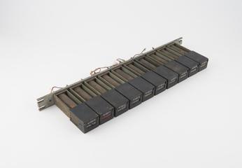 Subscribers' meter No 1A on mounting strip for CB1 exchanges | Science ...