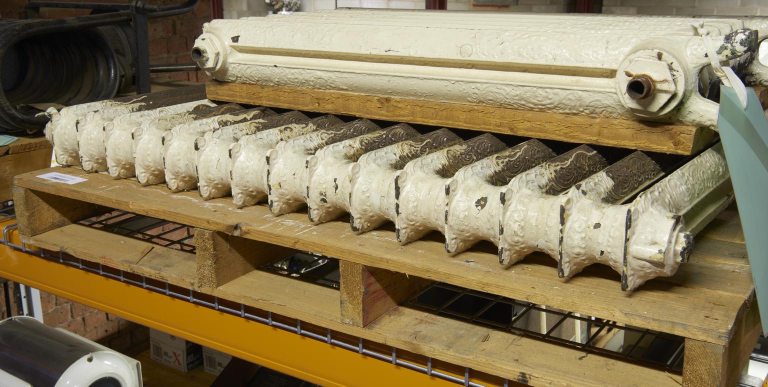 Collection of objects and archives relating to gas central heating ...