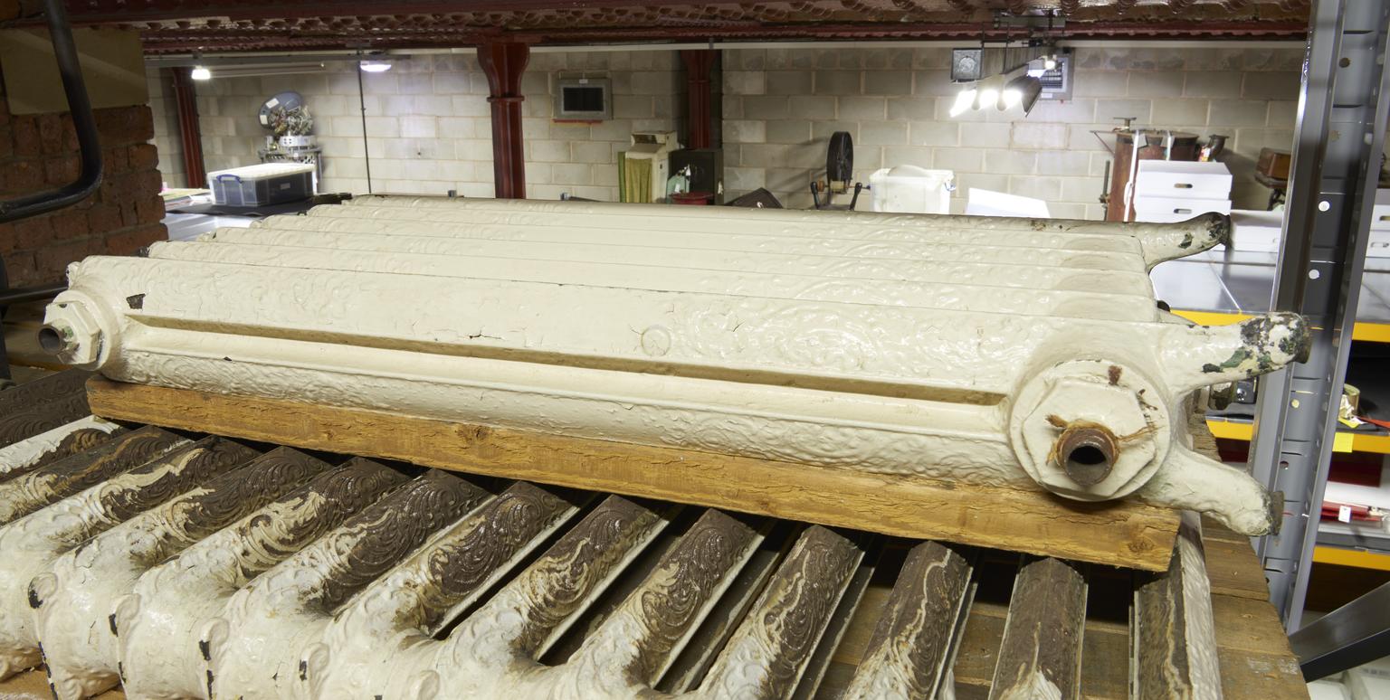 Collection of objects and archives relating to gas central heating ...